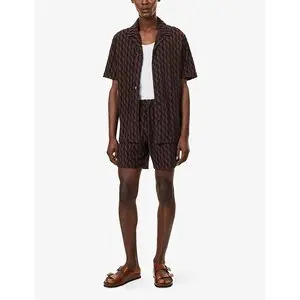 Frescobol Carioca Roberto Terry Cotton-blend Shirt - Cacao