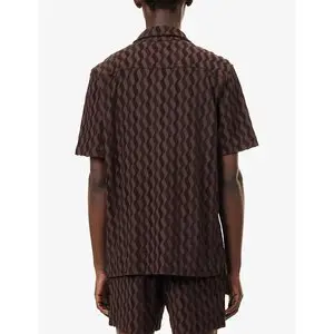 Frescobol Carioca Roberto Terry Cotton-blend Shirt - Cacao