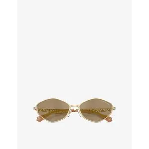Michael Kors Mk1181 Coast Irregular-frame Metal Sunglasses