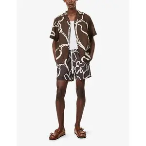 Frescobol Carioca Roberto Striped Linen Shirt