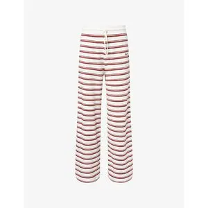 4TH & RECKLESS Azure Striped Cotton Trousers - Multi