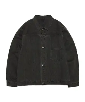 Nanamica Short Denim Jacket - Grey