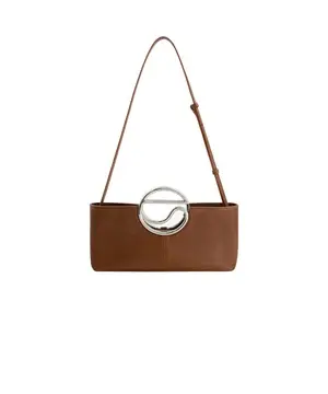 Coperni Rectangular Shoulder Bag - Brown