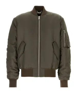 1989 STUDIO Back Logo Pilot Casual Jacket - Black