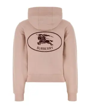 Burberry Knight Stamp Cotton Zip Hoodie