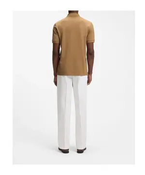 Hugo Boss Zip-fastening Short-sleeve Polo Shirt