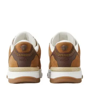 Versace Biggie Basket Suede Sneakers
