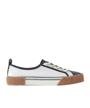 Versace Goliath Nappa Trainers - Whiteblue