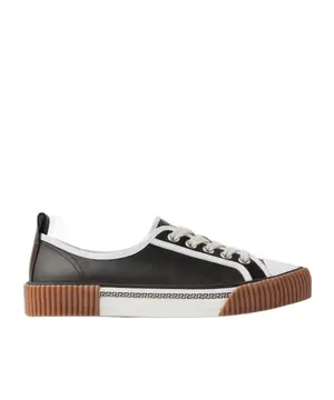 Versace Goliath Nappa Trainers - Black