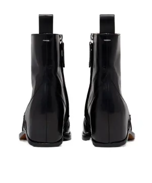 MAISON MARGIELA Flame-embroidered Cowboy Boots