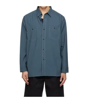 Nanamica Wool Blend Poplin Shirt