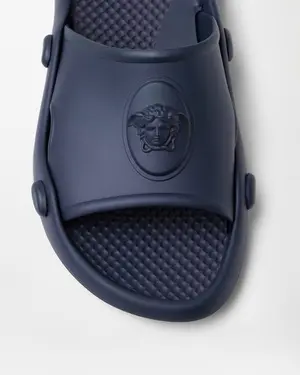 Versace Nettuno Rubber Slides