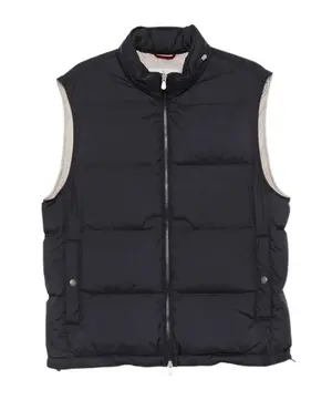 Brunello Cucinelli Quilted Zip-up Jacket - Black