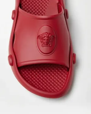Versace Nettuno Rubber Slides