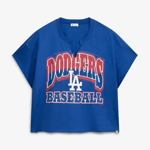 '47 47 Los Angeles Dodgers Oversized Notch-neck T-shirt