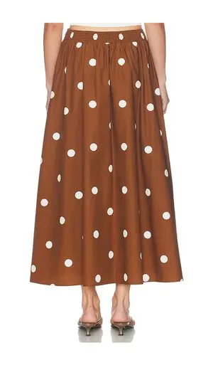 Susana Monaco Polka Dot Midi Skirt