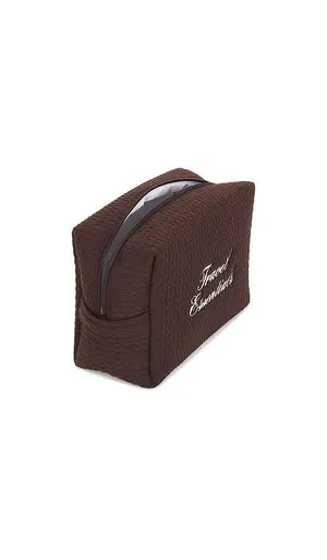 ABBODE Travel Essentials Waffle Pouch - Chocolate