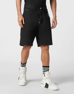 Philipp Plein Denim Formentera Shorts - Summernight