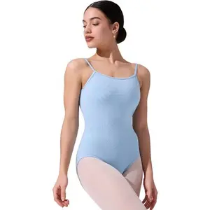 CAPEZIO Camisole Leotard With Adjustable Straps - Light Blue