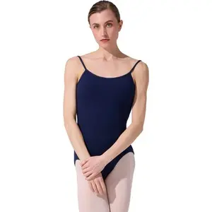 CAPEZIO Capezio Camisole Leotard With Adjustable Straps Navy