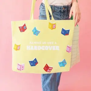 JOLLITY & CO Handle Me Like A Hardcover Tote Bag