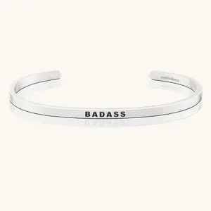 MANTRA Badass Bracelet - Silver