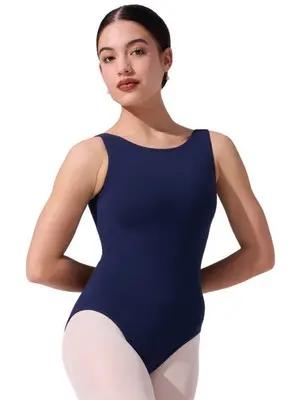 CAPEZIO High Neck Tank Leotard Navy