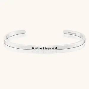 MANTRA Unbothered Bracelet - Silver