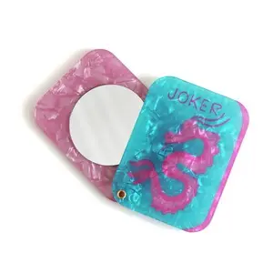 JOLLITY & CO Mahjong Joker Compact Mirror - Assorted Pre-pack