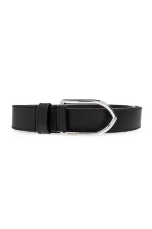 Jacquemus Leather Belt - Black