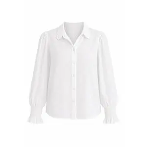 MIND TRAVELER Nina Blouse - White