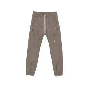 Rick Owens Grey Tapered Trousers