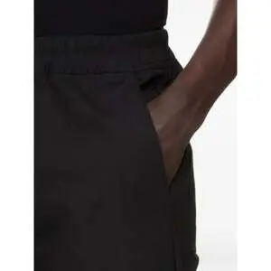 Rick Owens Organic Cotton Trousers - Black