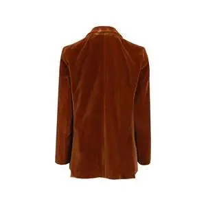 BLAZÉ MILANO Double-breasted Velvet Blazer