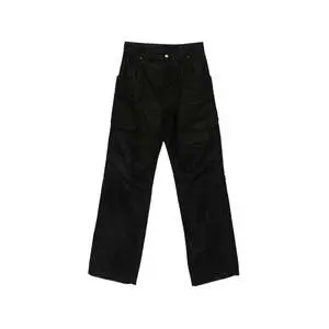 Rick Owens Wide-leg Cargo Trousers - Black
