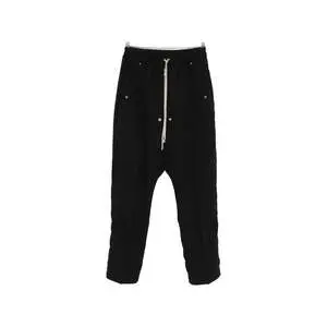 Rick Owens Trousers Drop-crotch Trousers - Black