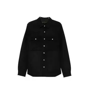 Rick Owens Jackets Shirt Jackets - Black