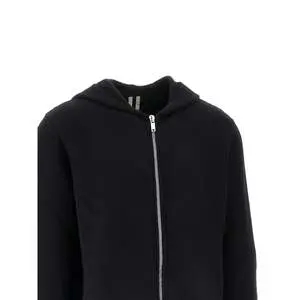 Rick Owens Zip-up Cashmere Hoodie