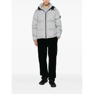 Stone Island Grey Jackets Padded & Down Jackets