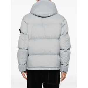 Stone Island Grey Jackets Padded & Down Jackets