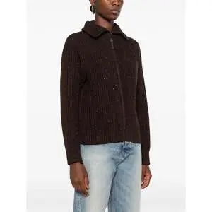 Brunello Cucinelli Embellished Zip-up Cardigan