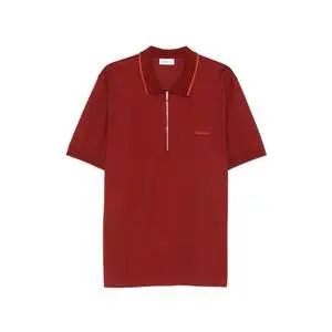 FERRAGAMO Polo Shirts - Red