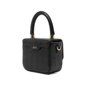 Amiri Mini Bag With Debossed Logo Plaque - Black
