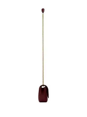 Saint Laurent Loulou Mini Bag In Lambskin - Red