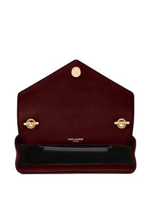 Saint Laurent Loulou Mini Bag In Lambskin - Red