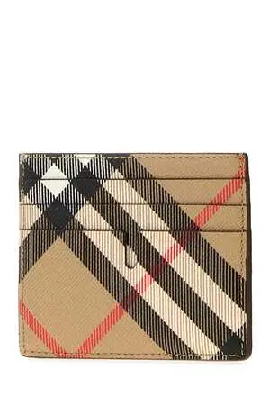 Burberry Printed Canvas Card Holder