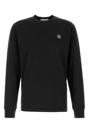 Stone Island Cotton T-shirt - Black