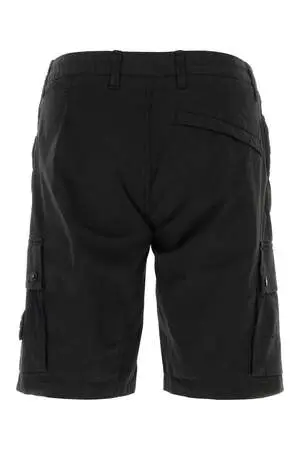 Stone Island Stretch Cotton Bermuda Shorts