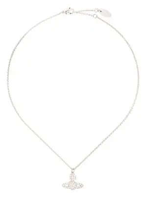 VIVIENNE WESTWOOD Grace Relief Bas Pendant Necklace - Silver