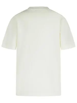 Burberry Frankie Cotton T-shirt With Ekd Embroidery